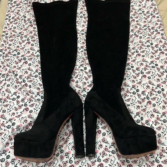 Shoes | Over The Knee Platform Boots | Poshmark